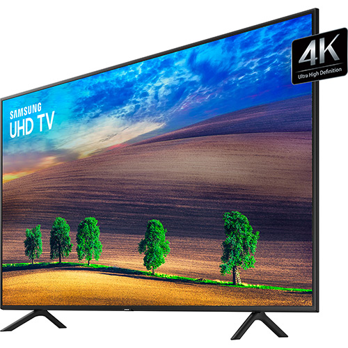 Smart TV LED 65" Samsung Ultra HD 4k UN65NU7100GXZD - Fipal Compra premiada